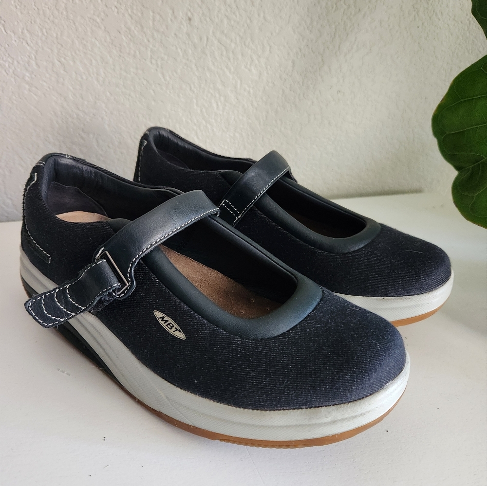 Mbt Rocker Mary Jane Walking Comfort Shoes Size 10 - Gem